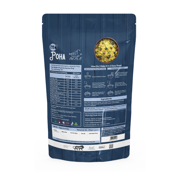 Ready to Cook Poha | Hay Bite – Unique AgroFoods Industry (HayBite)